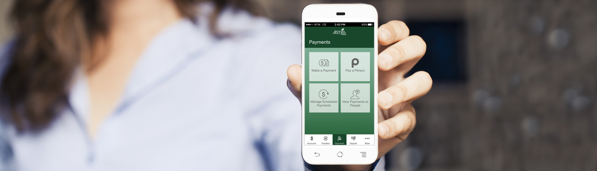 Astra Bank > Personal > Electronic Services > Popmoney